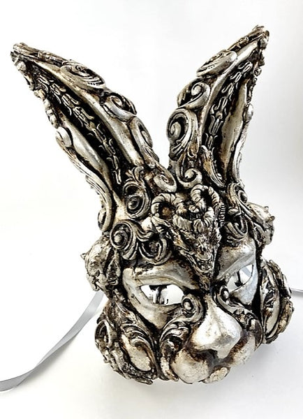 The Demonic Baroque Rabbit -Silver – Visions of Venice