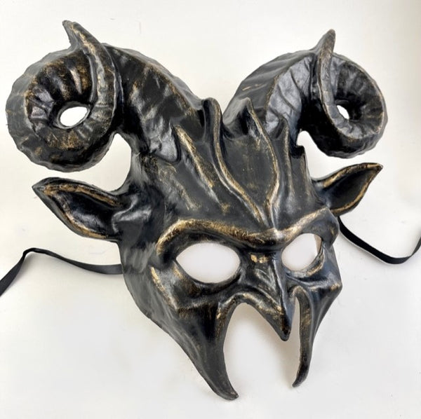 The Beast Devil Mask – Aged Bronze – Visions of Venice