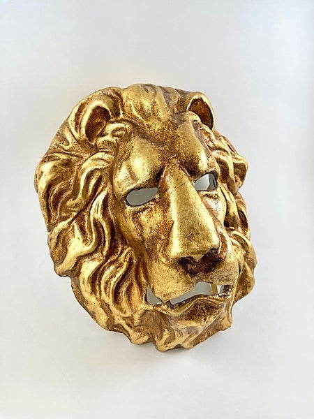 Venetian Lion Mask - Gold Leaf – Visions of Venice